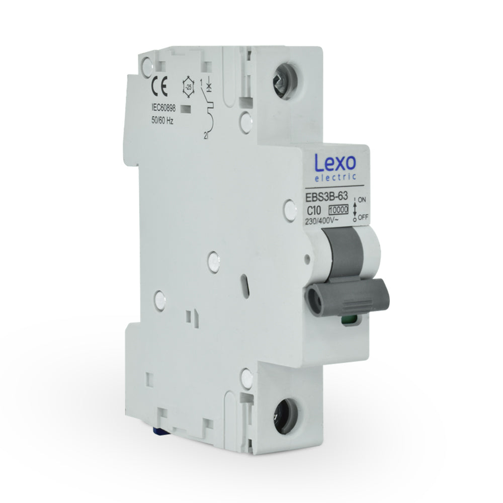 INTERRUPTOR AUTOMÁTICO 1X10A CURVA C 10KA – lexocl